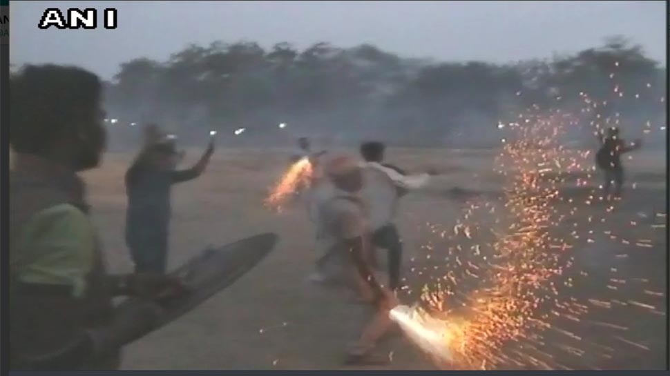 Extreme sport of tradition, 36 people injured in Hingot war of Madhya ...