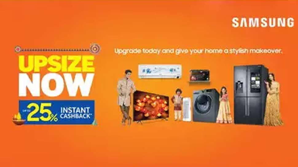 samsung festivel offer : 15 percent cashback on select cards and up to ...